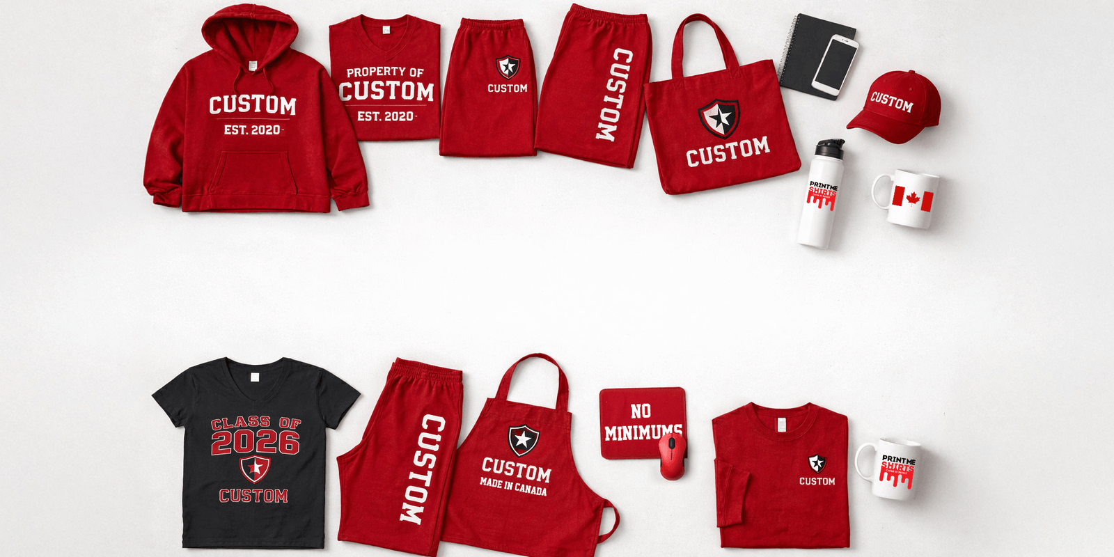 Print Me Shirts | Custom T-Shirt Printing in Vaudreuil & Canada